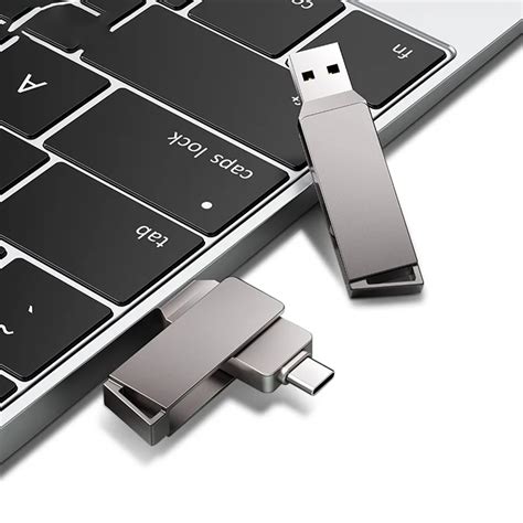 Techsuit Memory Stick Thsm19 Dual Interface Usb 30 Type C 32gb šedá