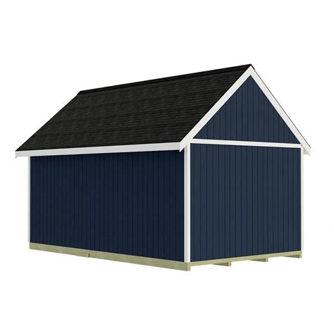 Best Barns Planners Paradise 12x24 Wood Shed Kit Transom Door