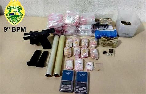Pm Estoura Ponto De Venda De Drogas Em Pontal Do Paraná