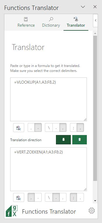 How To Translate In Excel Textformulas