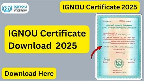 Ignou Mba Certificate