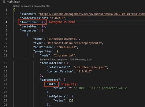 The Editor Doesnt Navigate To The Definition Of The Parameter Name