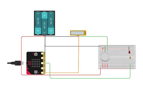 Circuit Design Gas Sensor Tinkercad