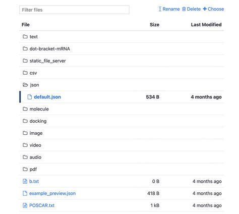 New Component Streamlit File Browser Provides The Ability Of Files And