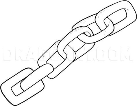 How To Draw A Chain Step By Step Drawing Guide By Dawn Dragoart Zeichnen Zeichnung