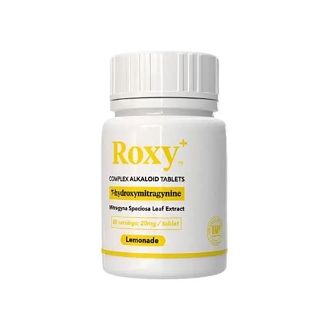 Roxy 10ct 7oh Chewable Tabs Lemonade 20mg Per Tablet Seven Tech