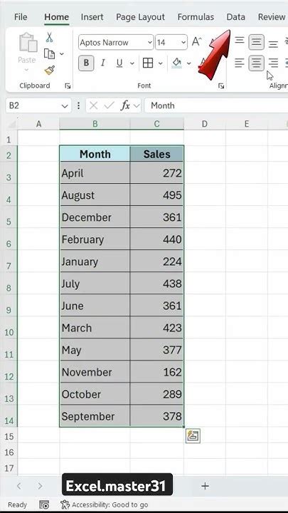 Sort Your Data In Excel💥💥 Excel Exceltips Shorts Youtube