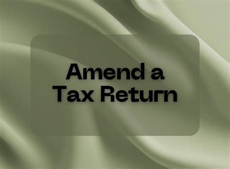 Amend A Tax Return A Step By Step Guide To Fixing Errors Stress Free Variety Talk