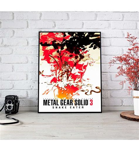Metal Gear Solid Poster Metal Gear Solid Inspire Uplift
