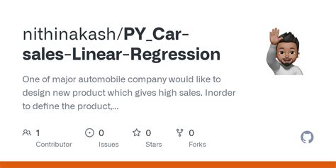 Github Nithinakashpycar Sales Linear Regression One Of Major Automobile Company Would Like