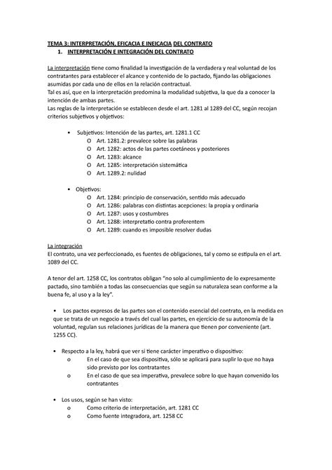 Tema 3 Apuntes Del Tema 2 De Derecho Civil Ii De La Universidad