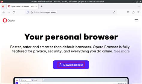 How To Install Opera Browser On Funos Funos