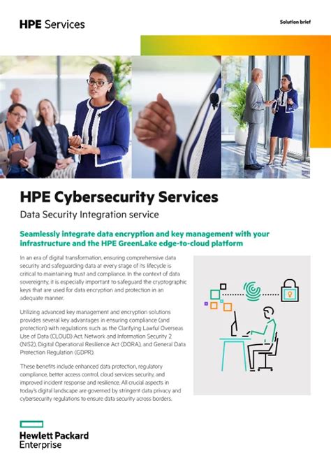 Hpe Cybersecurity Services Data Security Integration Service