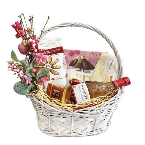 Луксозна Подаръчна Кошница с мезета 101 Подаръчни Кошници Коледни Кошници Великденски Кошници