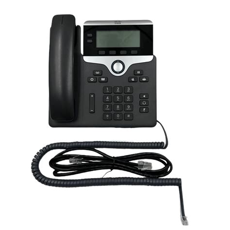 Cisco IP Phone Line VoIP Phone With Backlit Display HD Audio And PoE NEW RQ