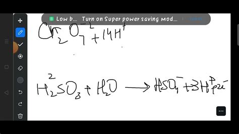 Balancing Equations By Ion Electron Method Part Iii Youtube