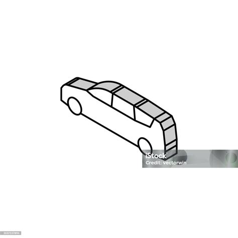 밴 미니 밴 자동차 아이소 메트릭 아이콘 벡터 일러스트 레이 션 계산기에 대한 스톡 벡터 아트 및 기타 이미지 계산기 구매