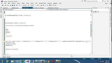 Adonet Online Class Day 5 Working With Sqlcommand Inserting Record