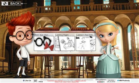 Sherman And Penny Friends Scenes Dreamworks Animation Mr Peabody And Sherman