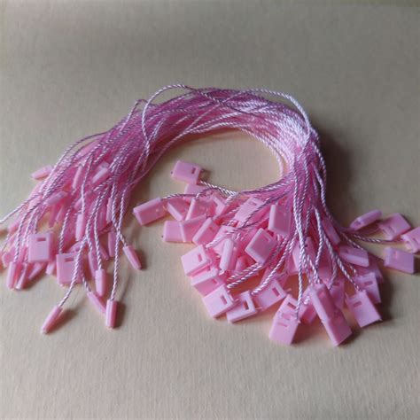 Jual Tali Hangtag Nilon Pink Nylon Warna Pink Tali Label Baju Shopee