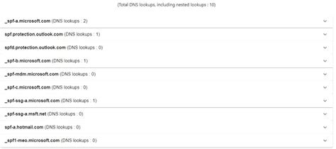SPF DNS Lookup SPF Macro SPF