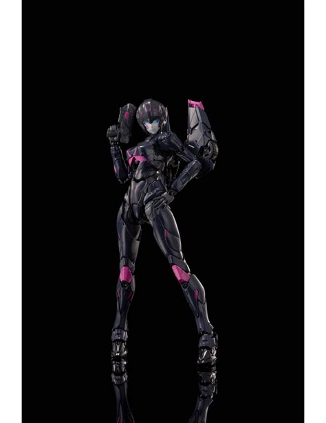Flame Toys Model Kit Series Transformers Black Arcee