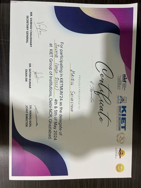 Mridul Srivastava On Linkedin Thrilled To Add Another Achievement To My Academic Journey