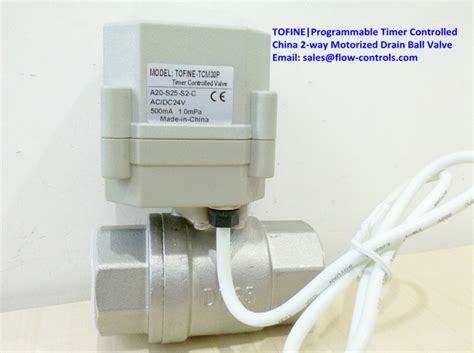 Programmable Motorized Ball Valves Programmable Motorized Ball Valves