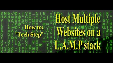How To Host Multiple Websites On A Lamp Stack Youtube