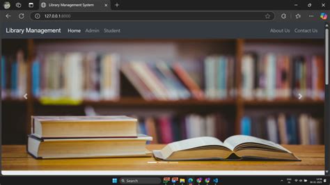 Library Management System Using Python Django