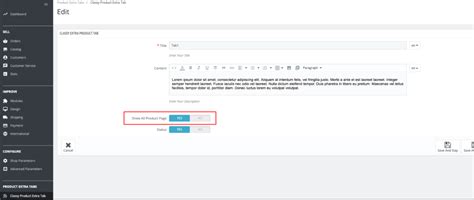 Prestashop Customize Product Page Classy Product Extra Tab Pro Paid