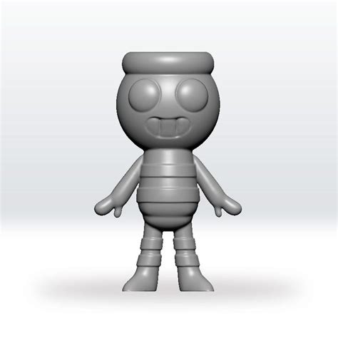 3d Printable Finn 3d Stl Model Dandys World Stl File 3d Model Fanart By Fnflab