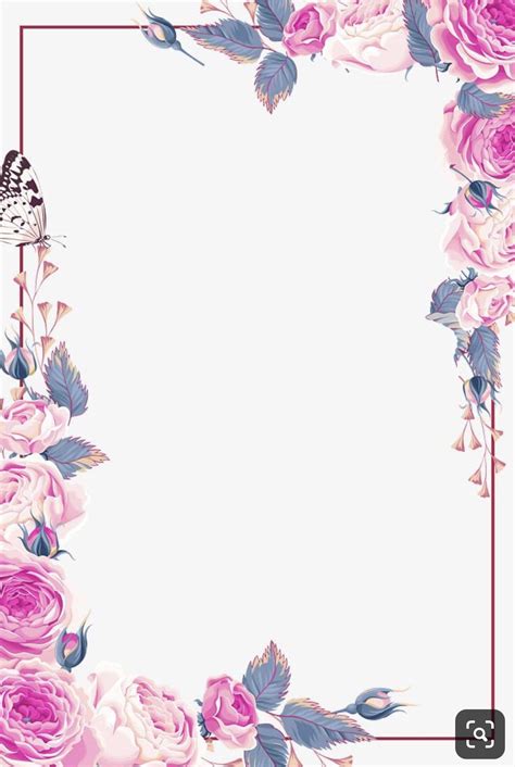 Flower Border Wallpapers Top Free Flower Border Backgrounds