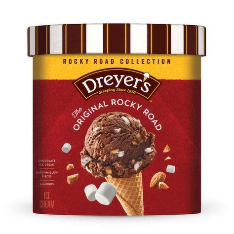 Dreyers Classic Ice Cream Rocky Road Foodland