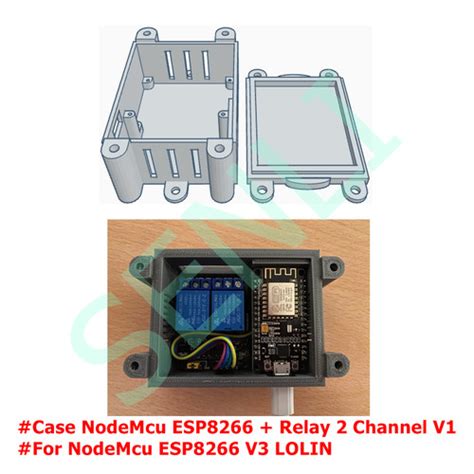 Jual Case NodeMCU ESP V Lolin Relay Channel V Kota Tangerang Sen Li Tokopedia