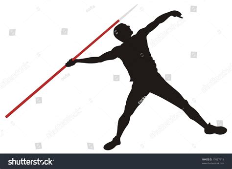 Javelin Throw Stock Illustration Shutterstock