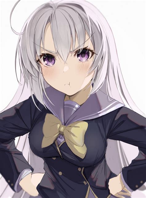 Safebooru 1girl T Absurdres Ahoge Ayachi Nene Black Jacket