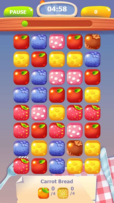Chef Experiments Match3 Construct 3 Html5 Game By Sparximer Codecanyon