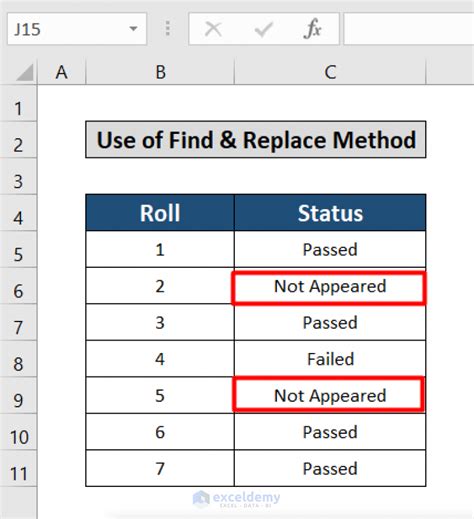 How To Fill Empty Cells With Default Value In Excel Exceldemy