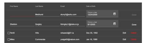 Part 4 Validate Table Rows And Fields With Angular Material