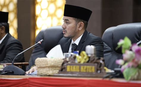 Resmi Dilantik Mohd Rizki Ramadhan Jadi Ketua Dprk Termuda Di Nagan Raya