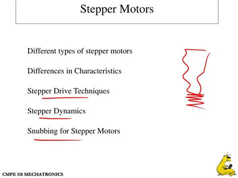 PPT Stepper Motors PowerPoint Presentation Free Download ID 1111215