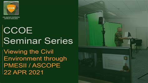 Viewing The Civil Environment Through Pmesii Ascope Block 1 Youtube