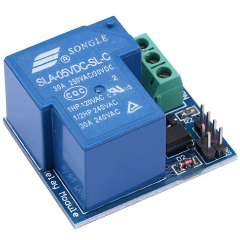 Buy Yeeco EL Relay Module DC Optocoupler Isolated Relay V A Relay Board Online At