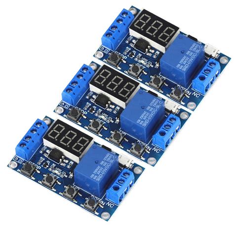 Channel V Relay V Relay Module OFF ON Switch Trigger Time Delay Circuit Walmart Com