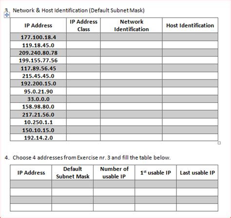 Solved Host Identification 3 Network Host Identification Chegg Com