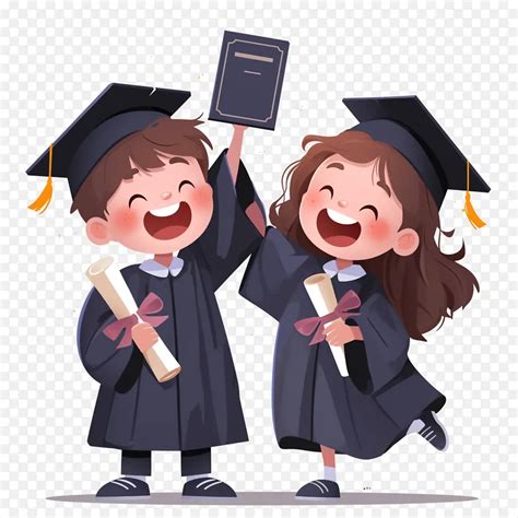 卡通学士毕业生人物素材png图片素材下载图片编号yegxvkza 免抠素材网