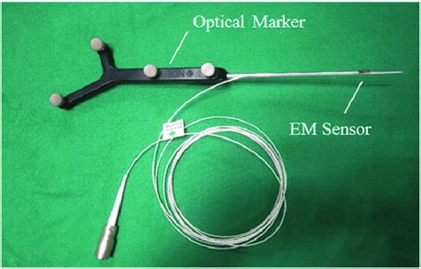Combined Tool With An Optical Marker And A 6dof Em Sensor Download Scientific Diagram