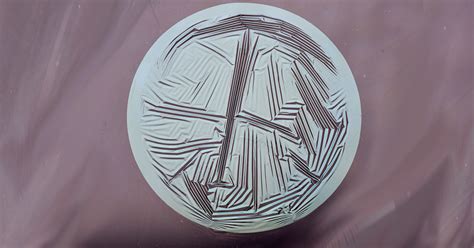 When Curved Materials Flatten Simple Geometry Can Predict The Wrinkle