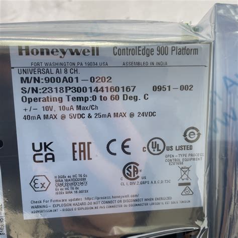 Honeywell Analog Input Module 900A01 0202 Buy Honeywell Analog Input Module 900A01 0202
